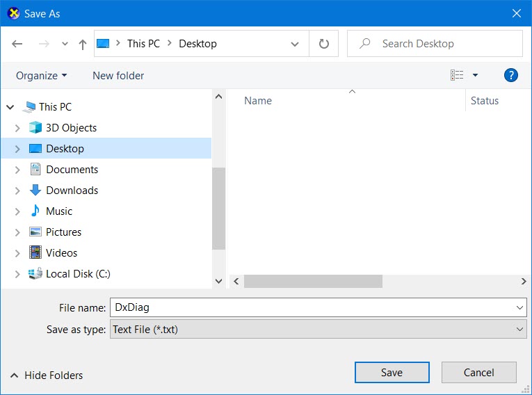 Creating DirectX Diagnostic (DxDiag) Reports – Nexon America Support Center