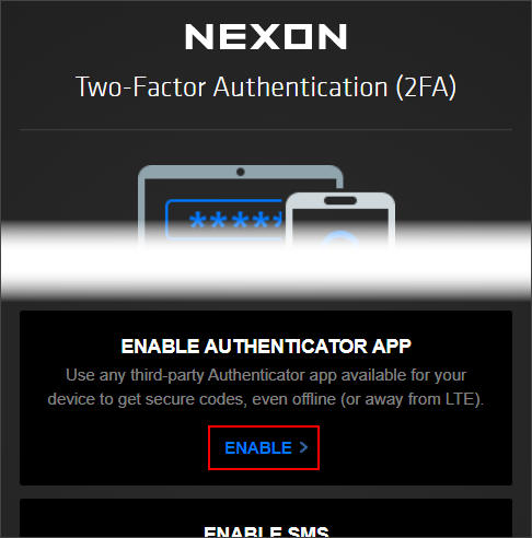 Setting Up Authenticator Verification – Nexon America Support Center